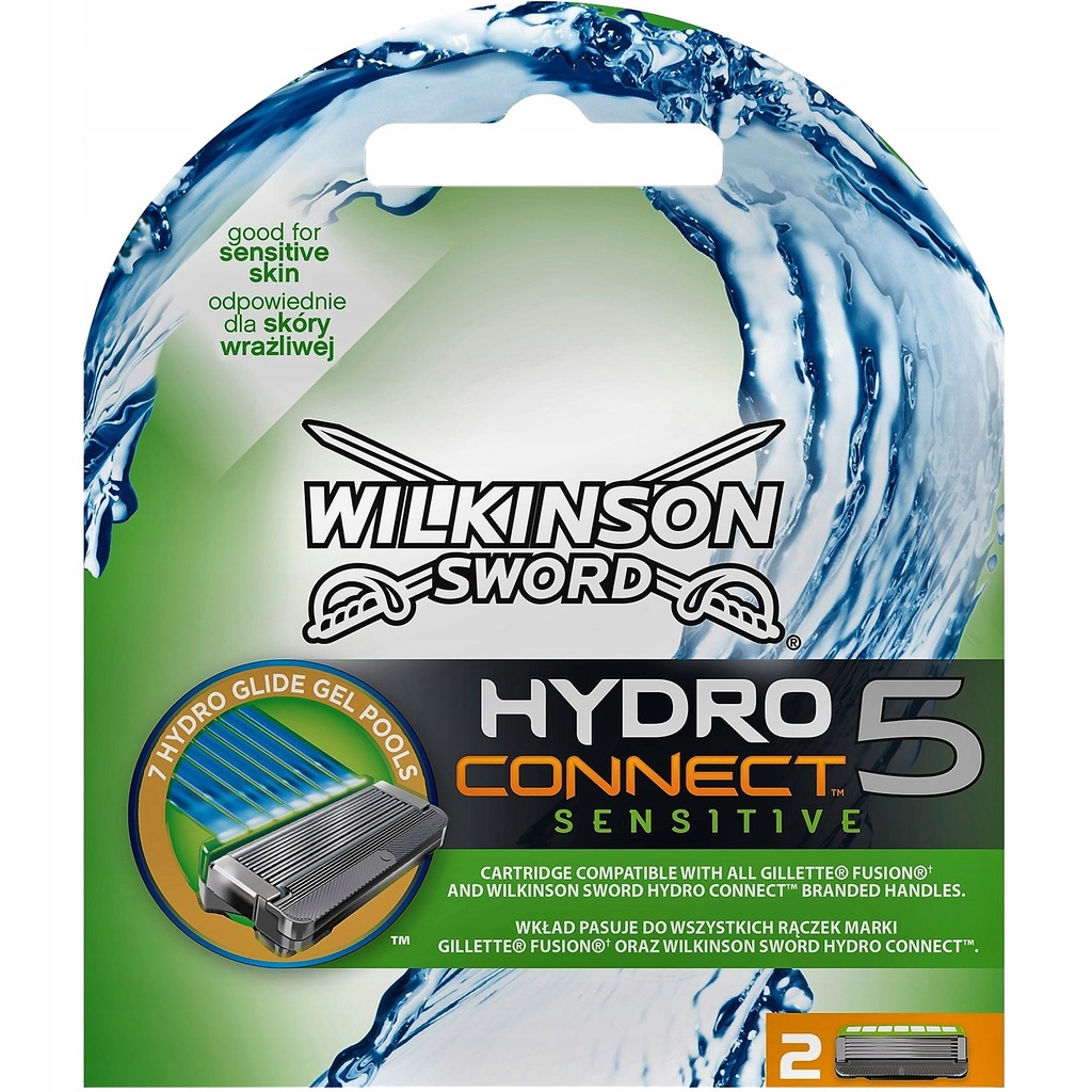 Maszynka WILKINSON Hydro 5 Connect Sensitive +2xWk - 7672959725 ... Maszynka WILKINSON Hydro 5 Connect Sensitive +2xWk - 7672959725 ...