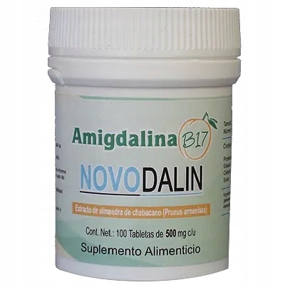 NOVODALIN B17 Amigdalina 500 mg 100 tabletek - 14873543620 - oficjalne ...