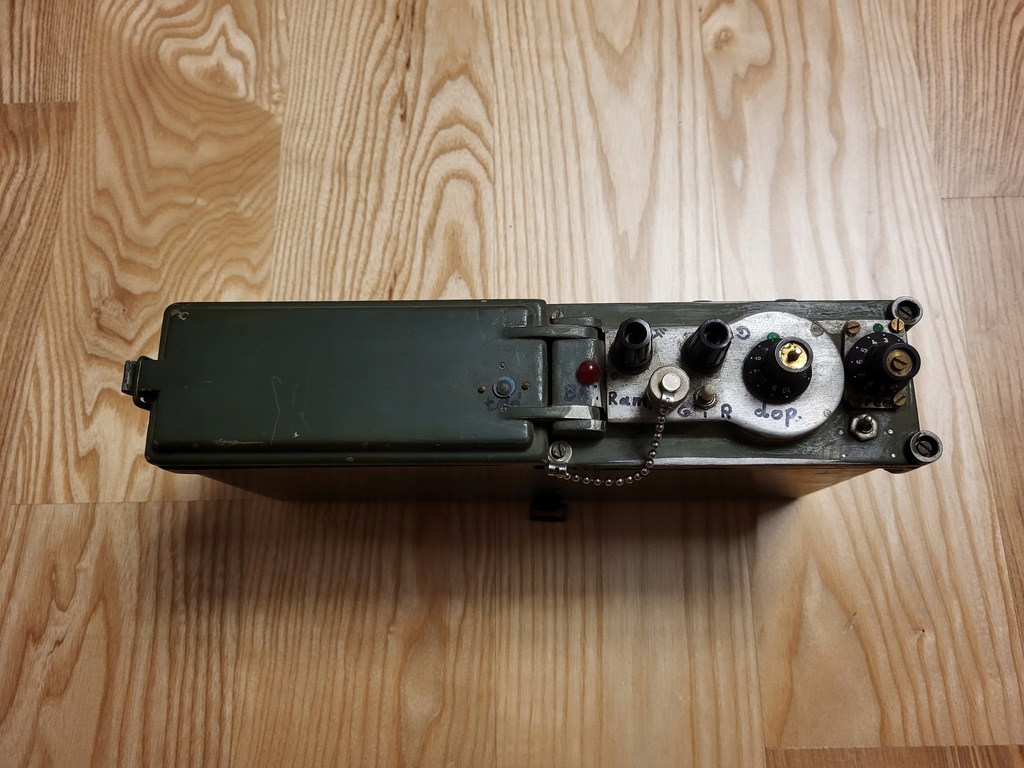Wojskowa Radiostacja UKF R-116 przerobiona - 13738543253 - oficjalne ...