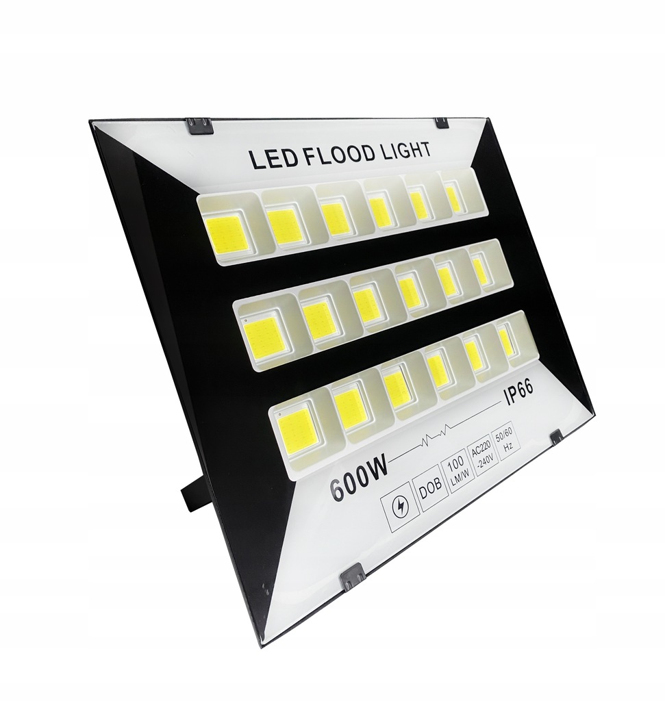 Halogen Lampa Naświetlacz LED 600W 60000lm PREMIUM - 11589554680 ...