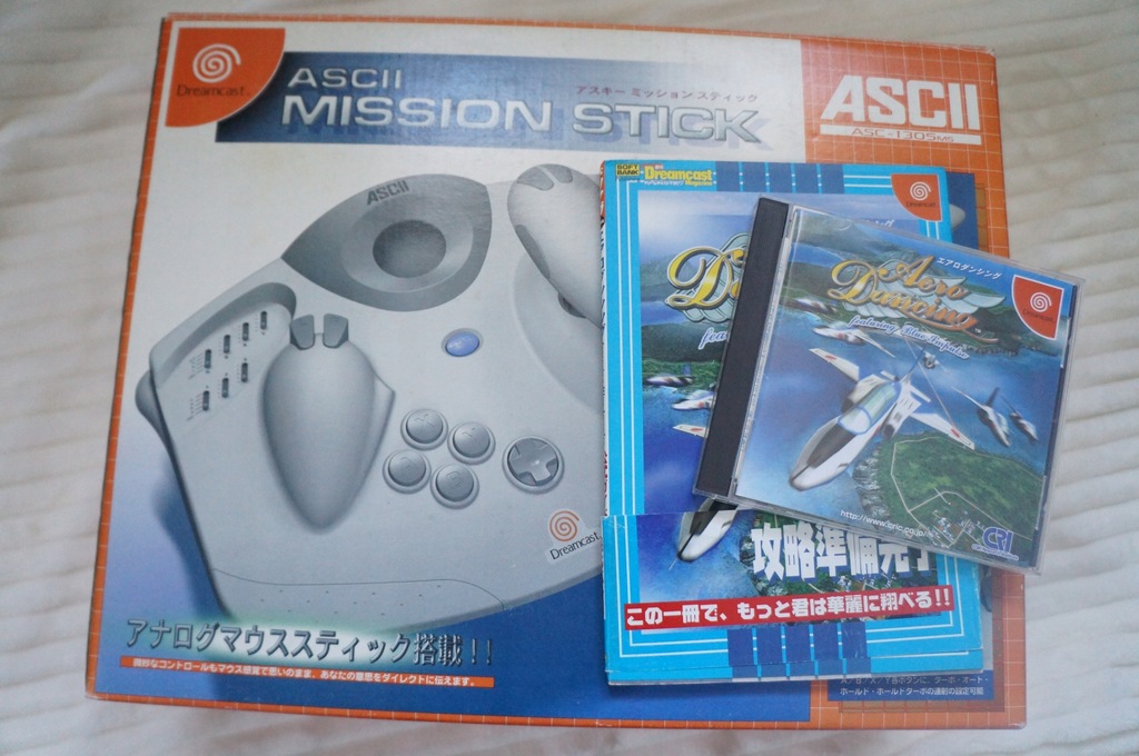 SEGA DREAMCAST ASCII Mission STICK + Aero DANCING - 13697814860 ...