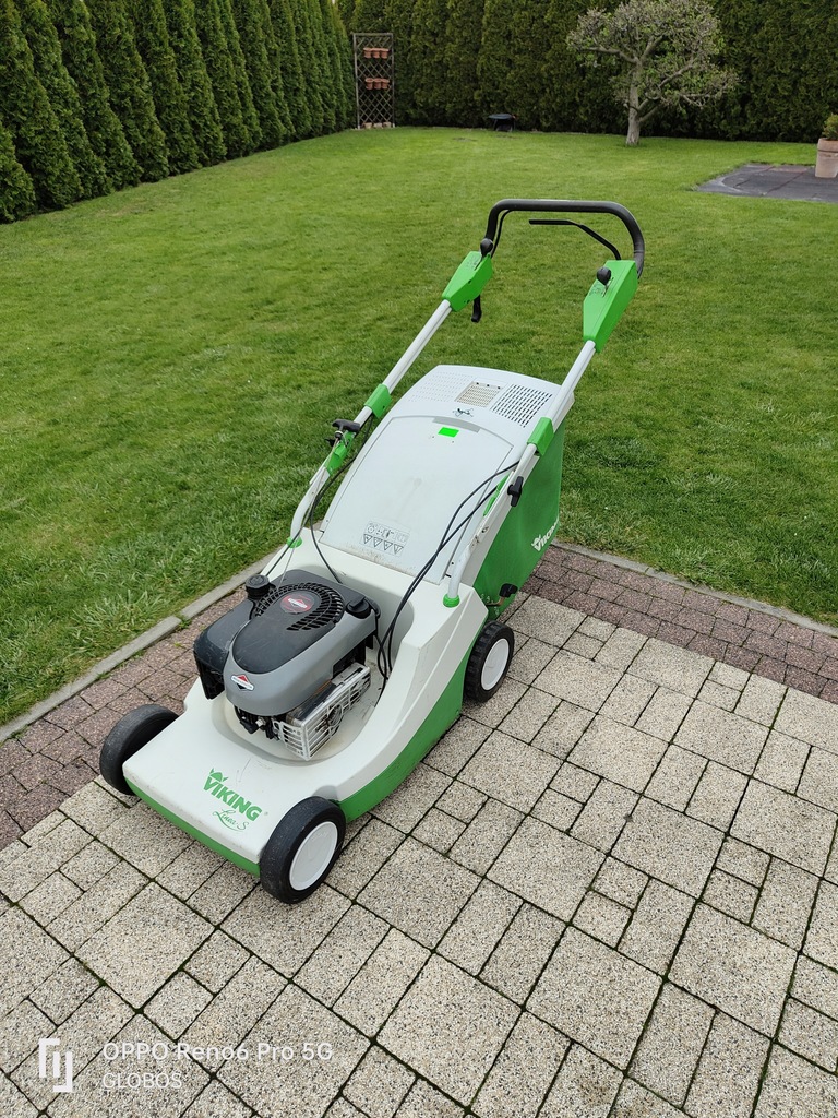 Kosiarka spalinowa VIKING MB 555 napęd i kosz - 12356040535 - oficjalne ...