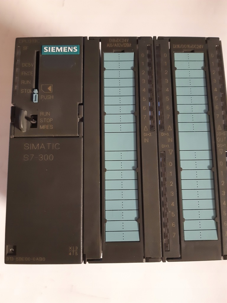 SIEMENS S7 300 SIMATIC S7 300 CPU 313C PLC 5BE00 - 8404166033 ...