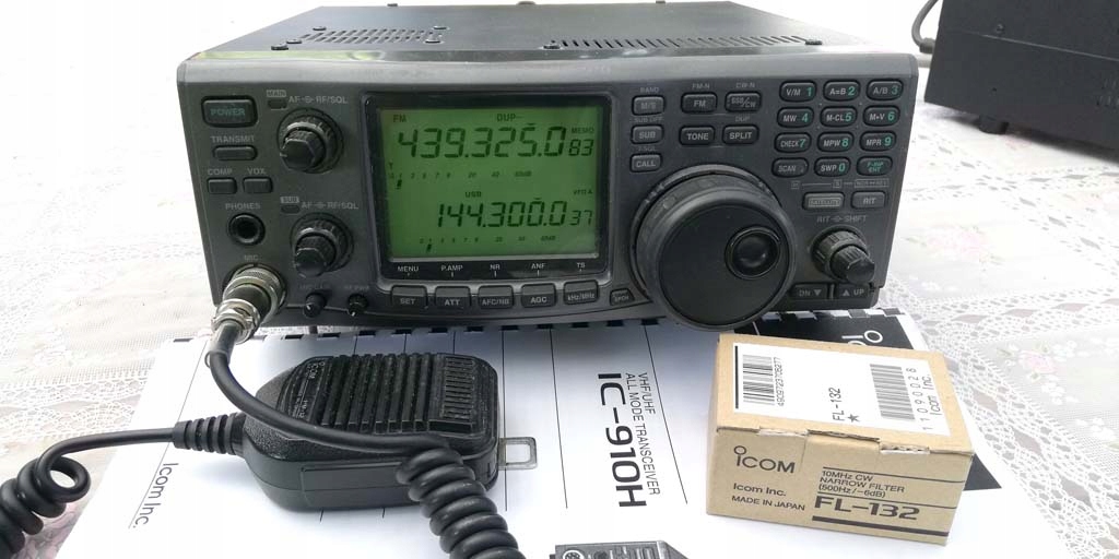 Transceiver ICOM IC-910H VHF/UHF - 8510454958 - oficjalne archiwum Allegro