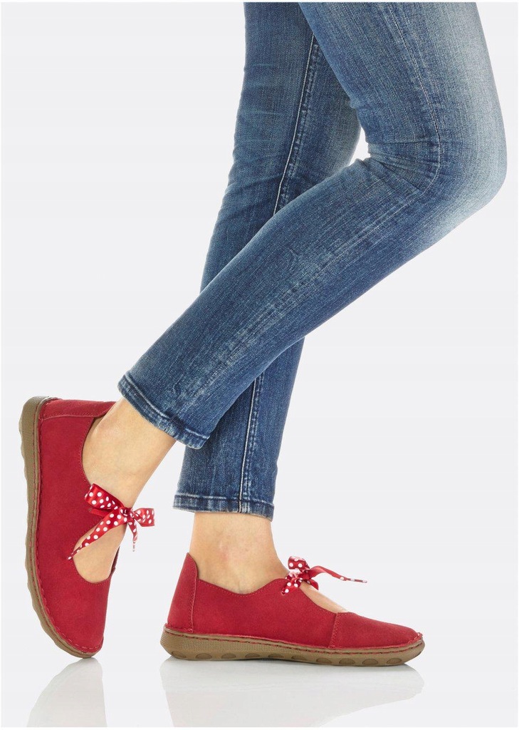 BE2005 SKÓRZANE BALERINY WIĄZANE ZAMSZ__38 - 12829026687 - oficjalne ...