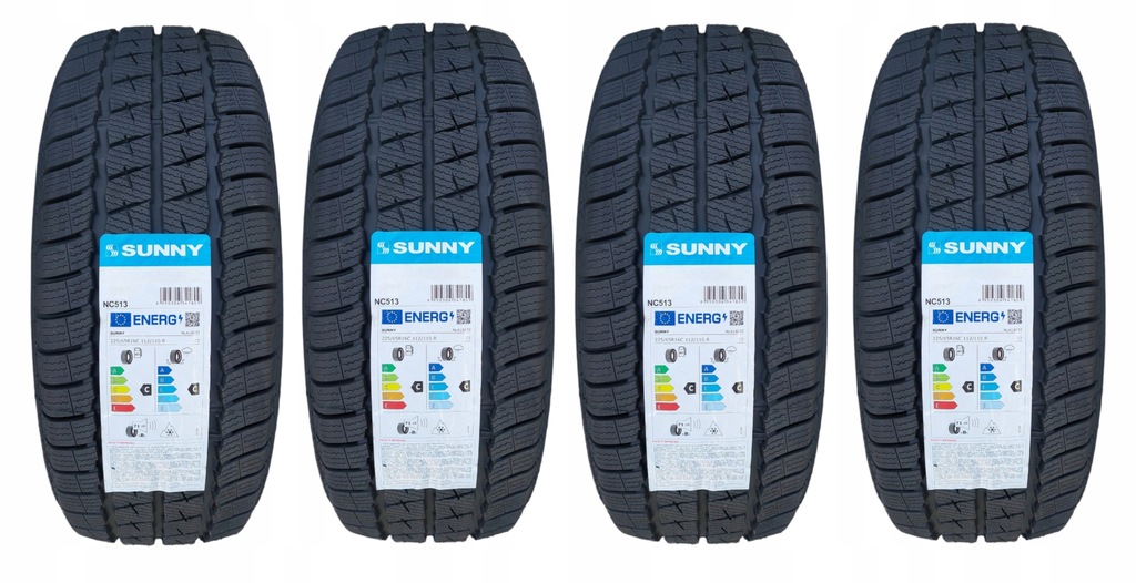 4 NOWE OPONY CAŁOROCZNE DO BUSA 215/65R16C Sunny - 13481989909 - oficjalne archiwum Allegro
