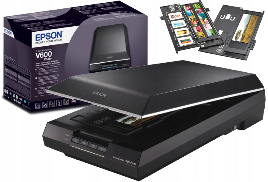 Epson Perfection V600 Photo A4, klisze, zdjęcia - 11318956307 ...