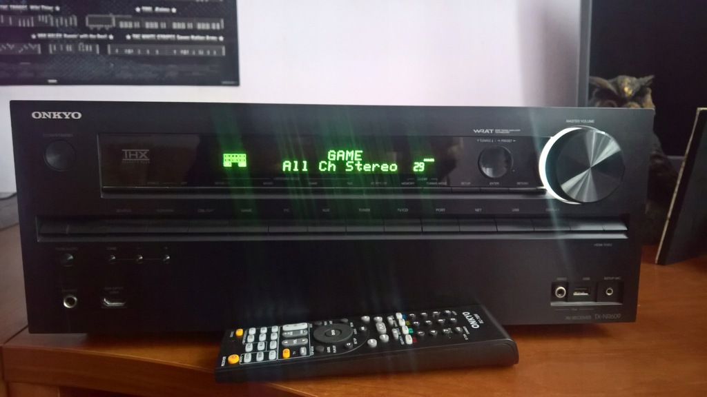 Amplituner Onkyo TX-NR609 7.2 USB RADIO INTERNET - 7804287893 - oficjalne archiwum Allegro