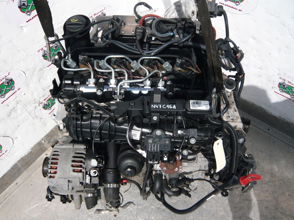 SILNIK MINI COOPER R56 1.6D 112KM N47C16A 2012ROK 169TYS KM ...