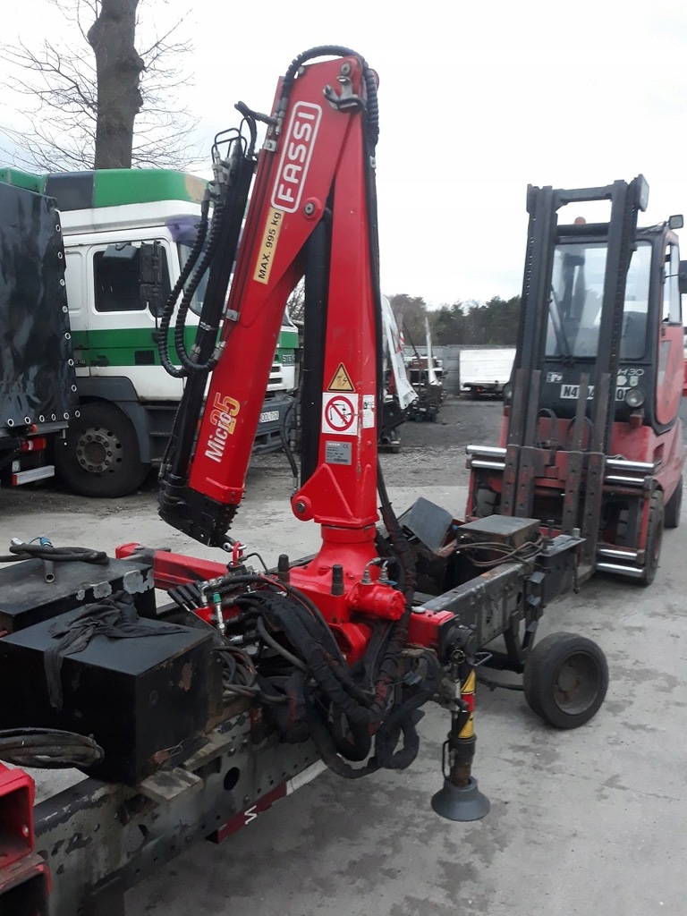 HDS żuraw 12V 2014r FASSI Micro 25 nie HIAB brutto - 7914229175 ...