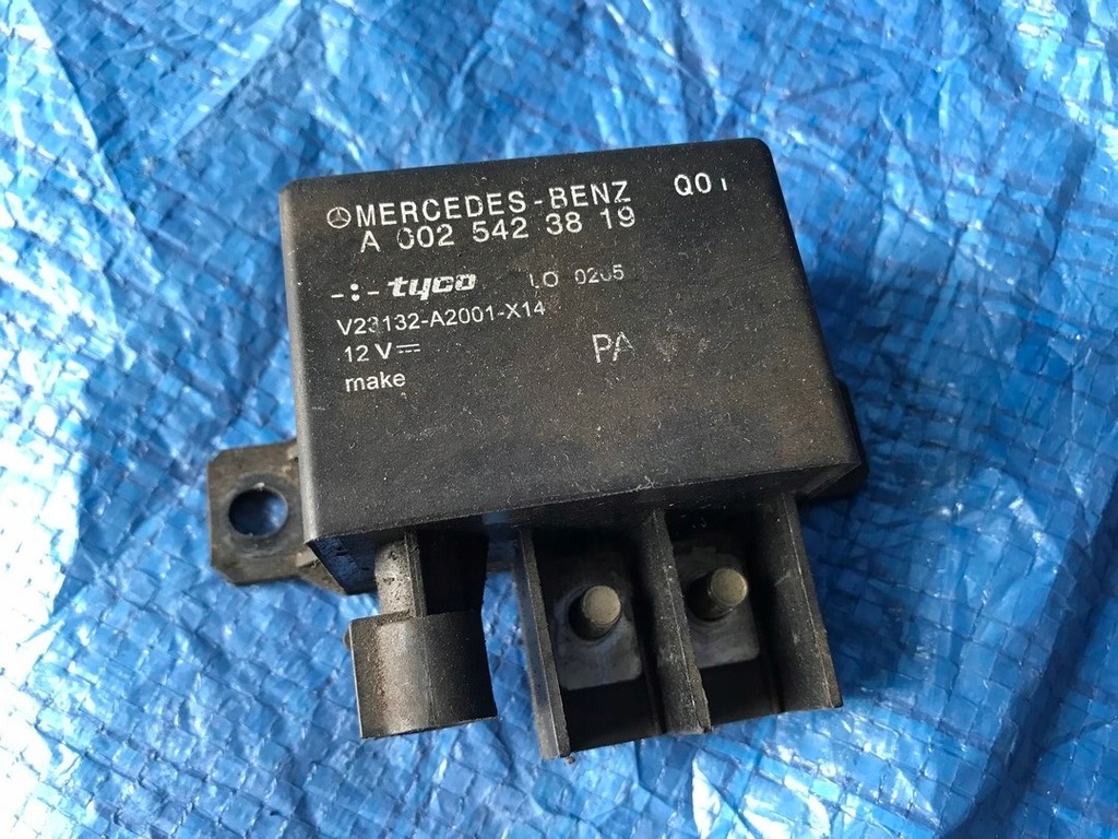 Mercedes W211 Przekaźnik Świec Żarowych 0025423819 - 10883503093 ...