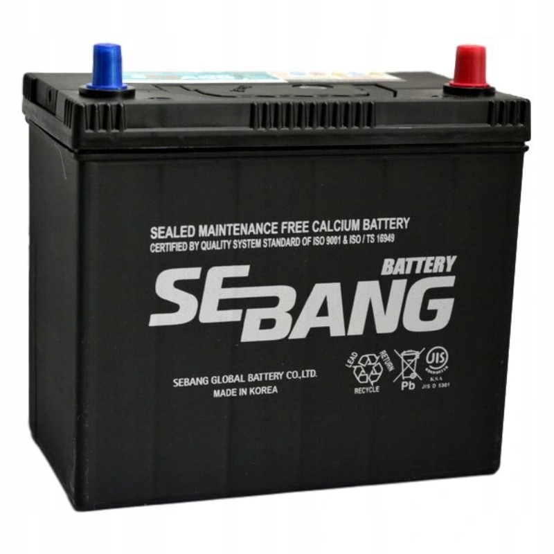 Akumulator Sebang 55B24L 12V 45Ah 430A P+ B32 - 9271931615 - oficjalne archiwum Allegro