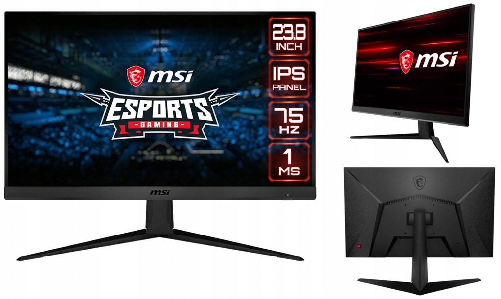 Monitor gamingowy MSI Optix G241V E2 75Hz 1ms - 11455866886 - oficjalne ...