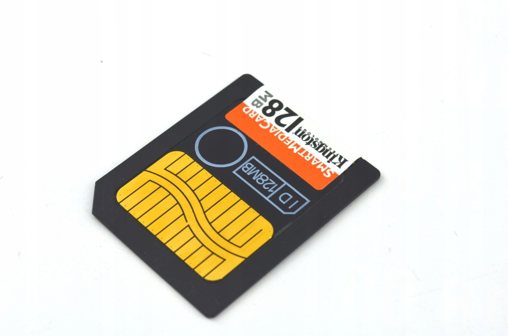 KINGSTON karta SmartMedia 128MB SM stara retro pam - 11798262986 - oficjalne archiwum Allegro