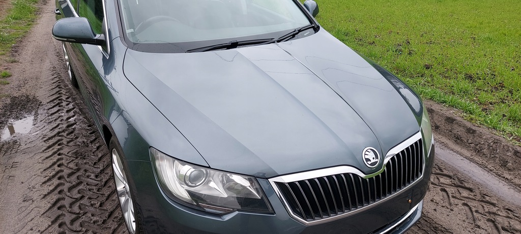 MASKA POKRYWA SILNIKA SKODA SUPERB 2 II LIFT LF7Y - 13565185302 ...