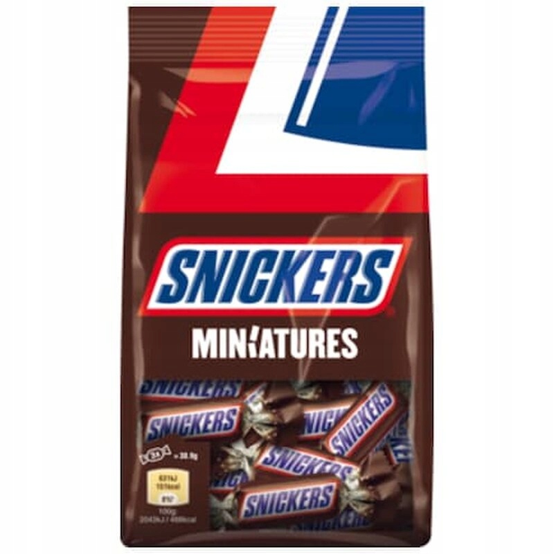 Snickers Miniatures 150g Batoniki Cukierki z DE - 12263362951 ...