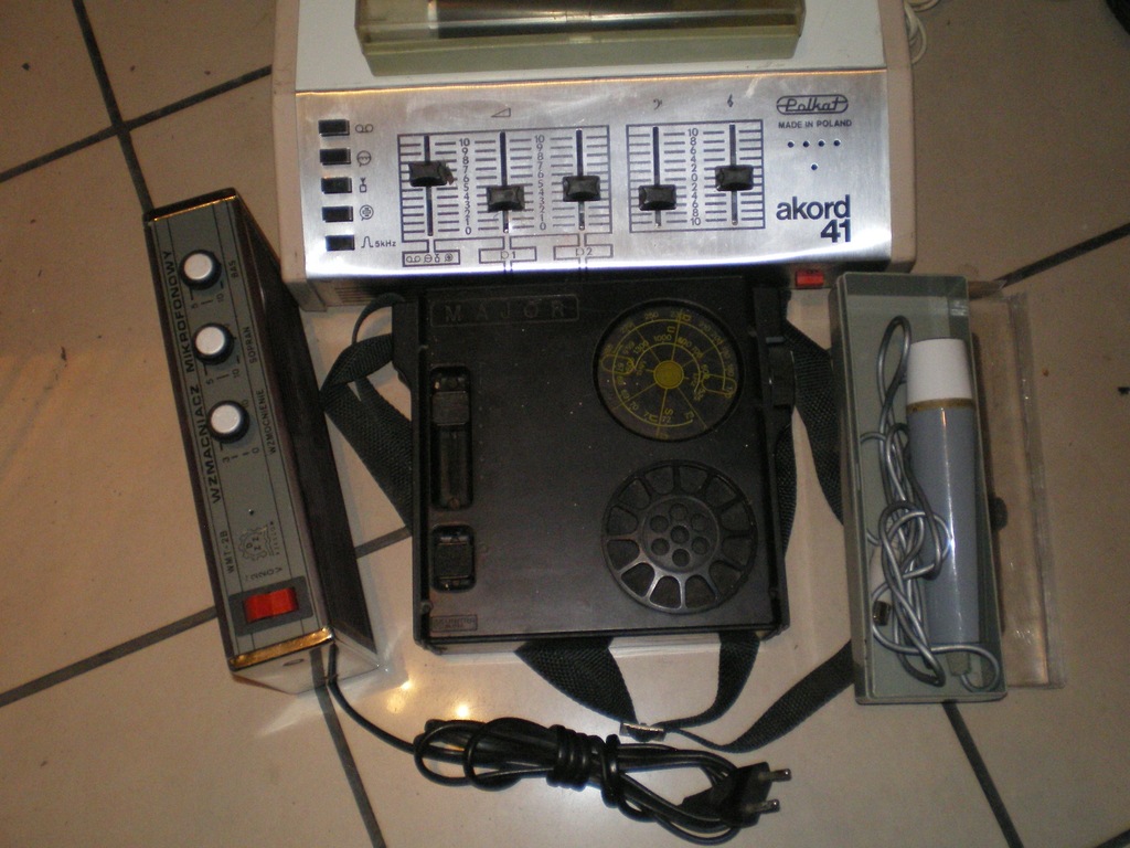 wzmacniacz polkat akord unitra zdz diora radio major - 15175720253 - oficjalne archiwum Allegro