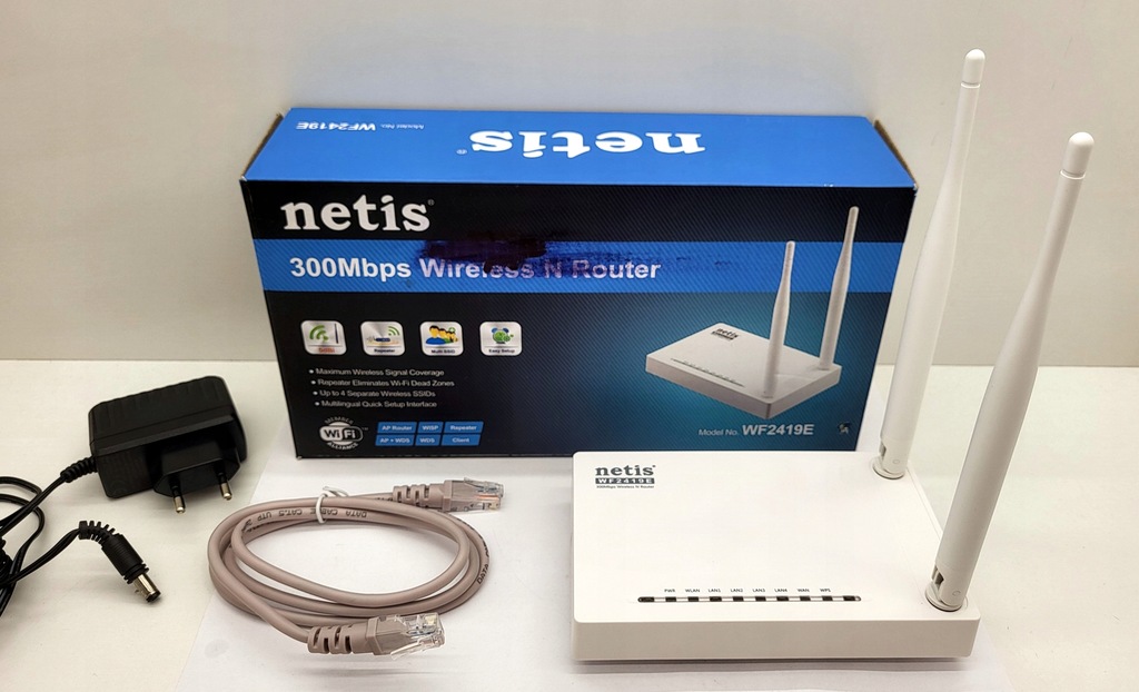 Router NETIS WF2419E - 13235650388 - oficjalne archiwum Allegro