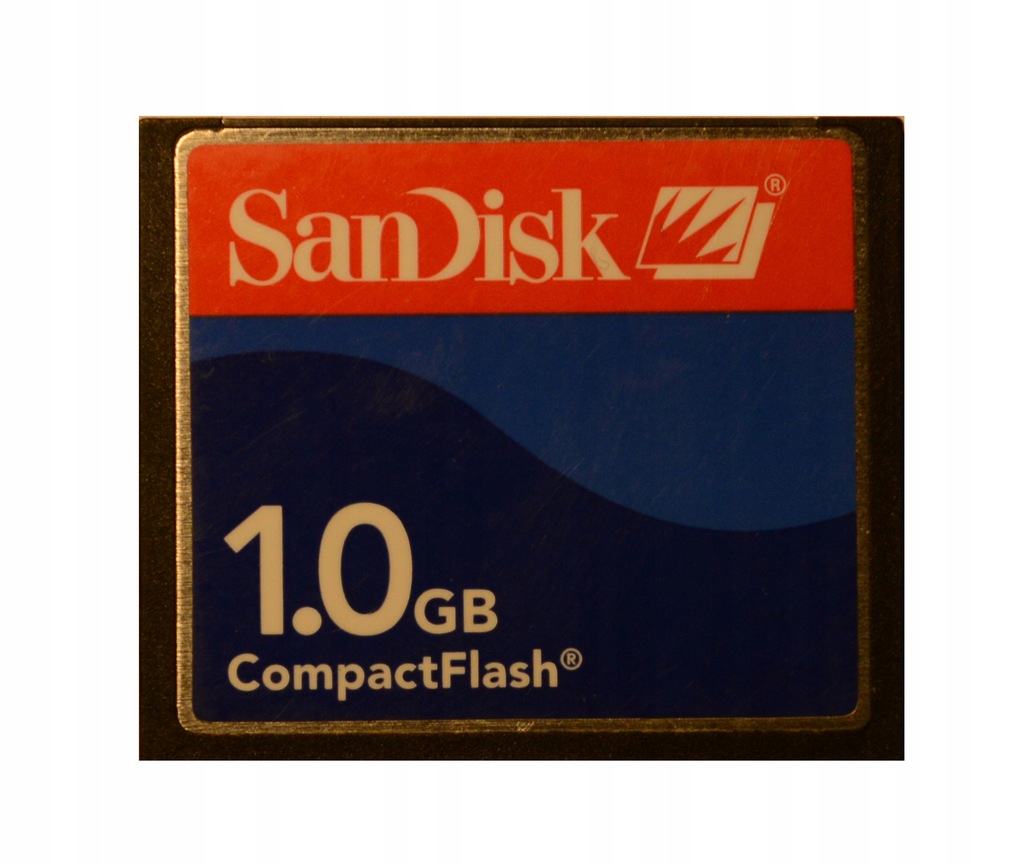 KARTA COMPACT FLASH SANDISK 1GB - 12634045853 - oficjalne archiwum Allegro