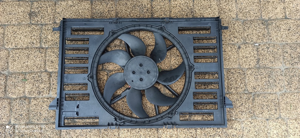 AUDI A4 B9 2015- WENTYLATOR CHŁODNICY 8W0121207 - 12540300816 ...