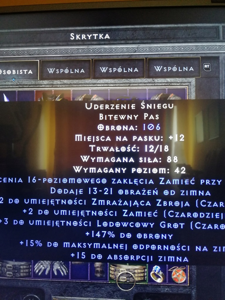 Diablo 2 Res D2R Uderzenie Śniegu ladder XBOX - 12266775334 - oficjalne ...