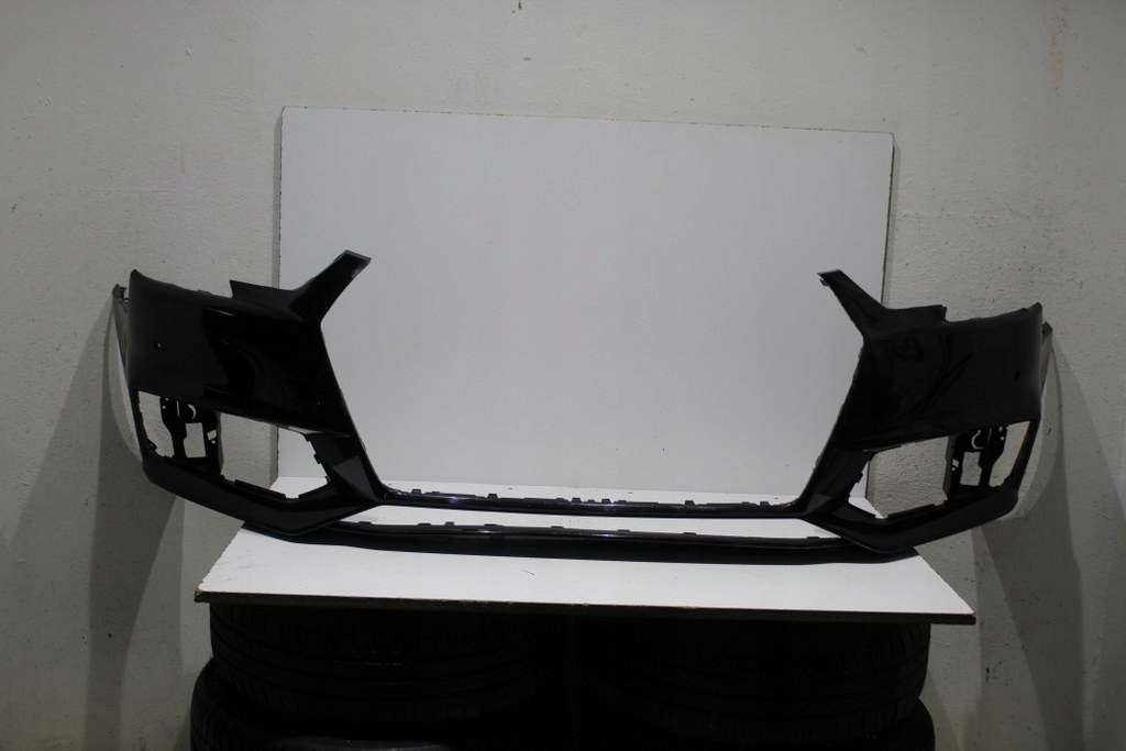 Audi A4 B9 8W0 S-line Zderzak Przód Przedni - 15077975778 - oficjalne archiwum Allegro