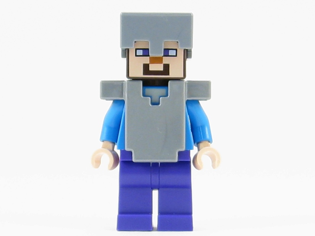 LEGO Minecraft STEVE zbroja Figurka NOWA - 7139609749 - oficjalne ...