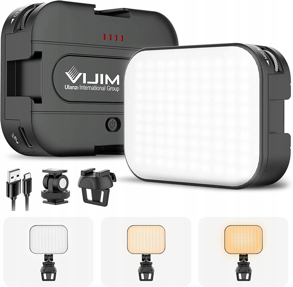 ULANZI VIJIM CL02 Dwukolorowa lampa LED - 13349400294 - oficjalne ...