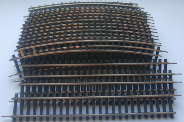 H0 zestaw startowy tory PIKO U 16 łuków 4 proste - 13596830095 - oficjalne archiwum Allegro