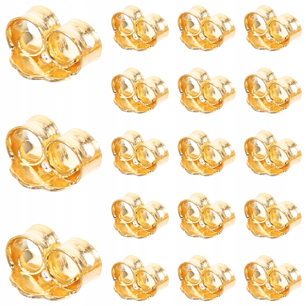 Earplugs Nuts Diamond Earring Back Screw 10 Pairs - 14223323860 ...