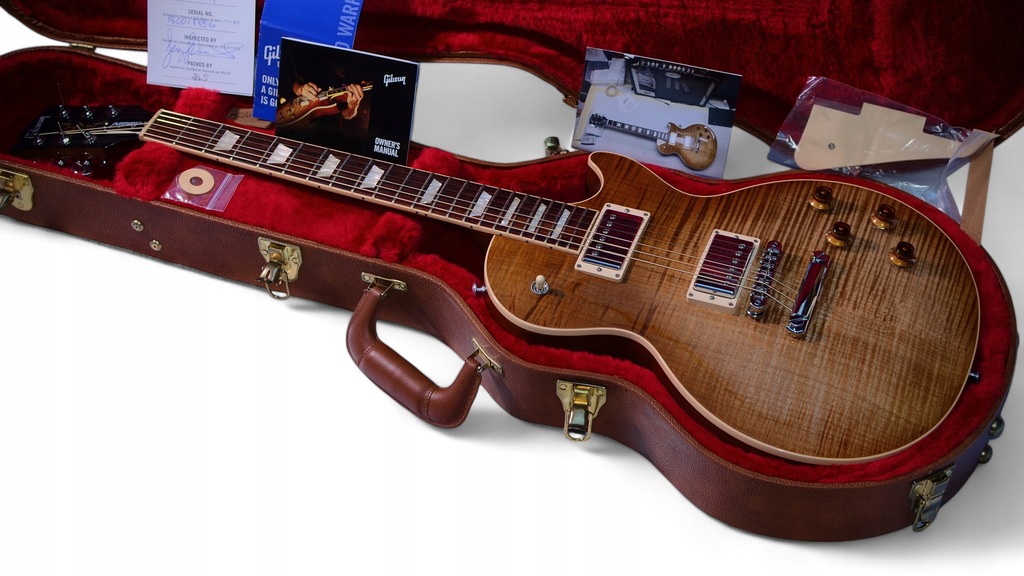 GIBSON LES PAUL Standard z 2018 roku, USA, piękny top - 16653629114 - oficjalne archiwum Allegro
