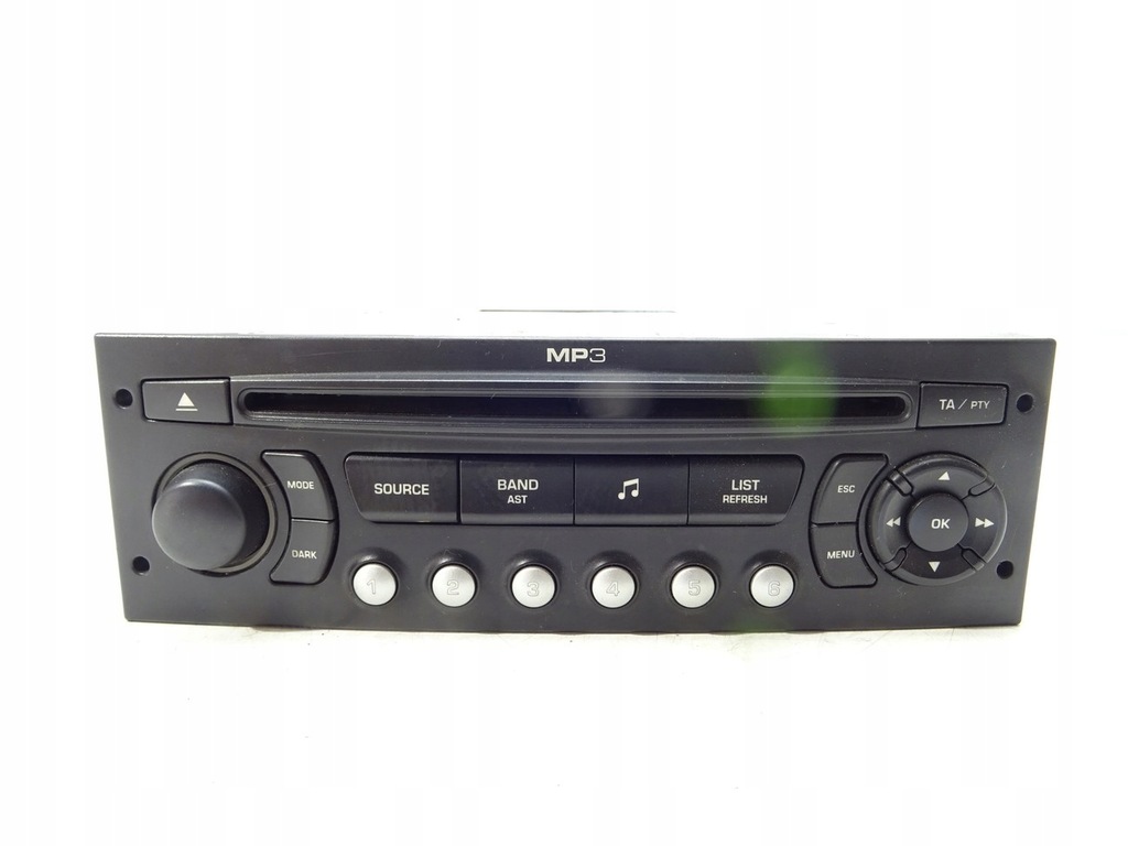 RADIO CITROEN C3 II 966640307701 - 12439731641 - oficjalne archiwum Allegro