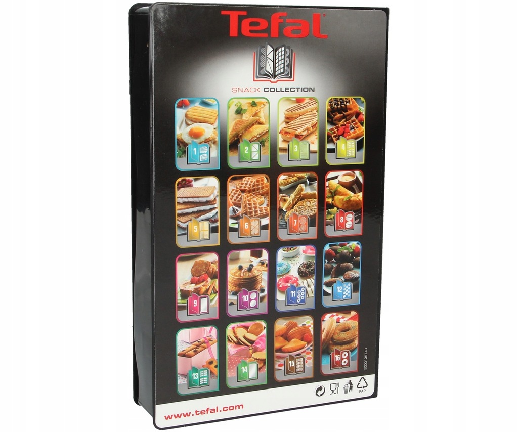 PŁYTA grzejna do opiekacza TEFAL SNACK COLLECTION - 8312506483 ...