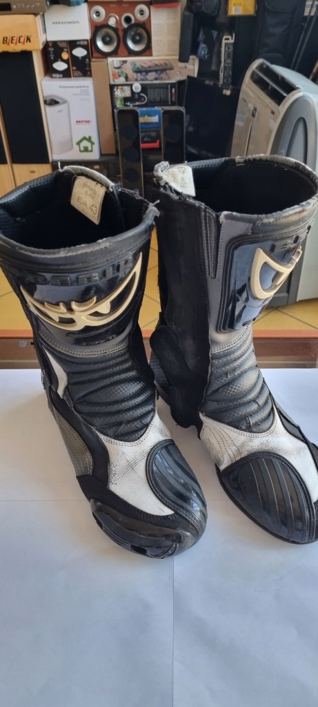 BUTY MOTOCYKLOWE SKÓRZANE BERIK GPX ROZMIAR 43 GWR - 12732916642 - oficjalne archiwum Allegro