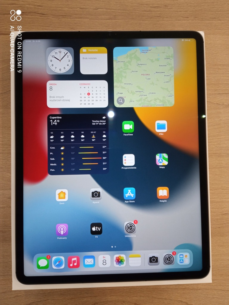 Apple iPad Pro A2461 12,9" 8 GB/128 GB -M1 - 12250790932 - oficjalne ...