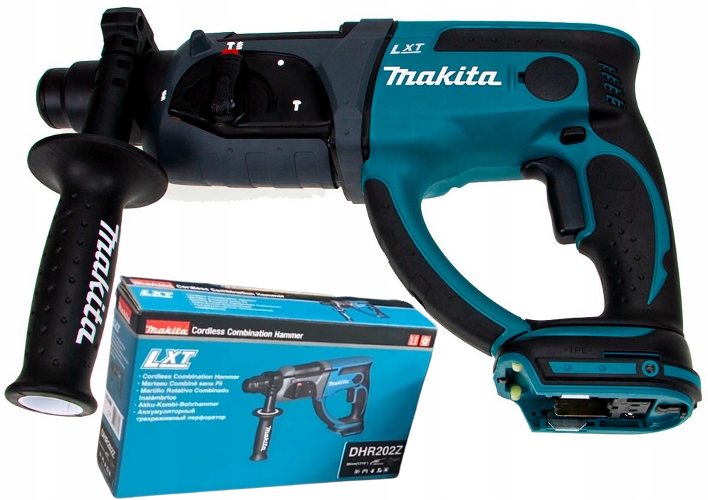 Makita MŁOTOWIERTARKA DHR202 akumulatorowa 18V SDS - 10420693246 ...
