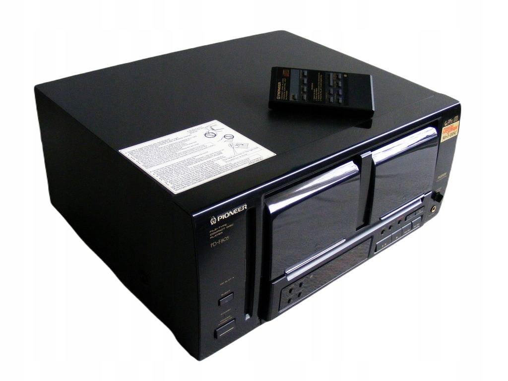 PIONEER PD-F805 / 50+1 CD /1-BIT DLC Optical/1995r - 14634407969 ...