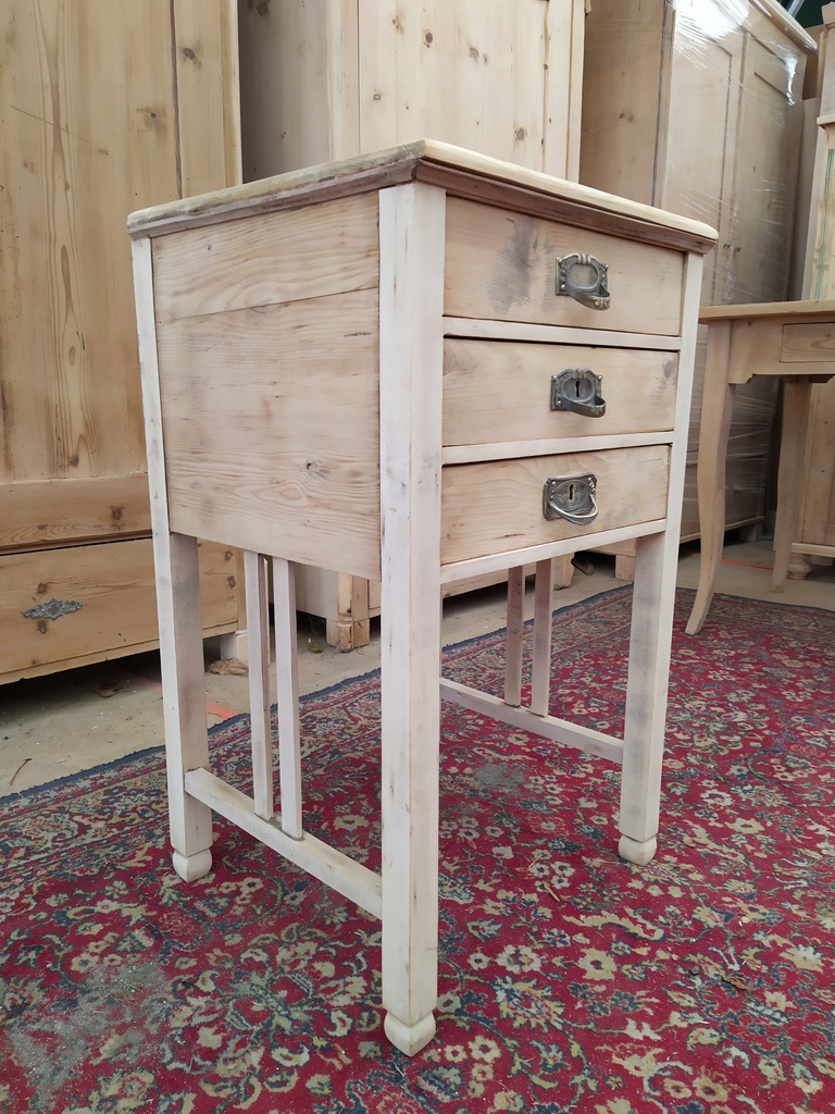 Solik konsola niciak antyczny drewniany zabytkowy antyki po renowacji ...