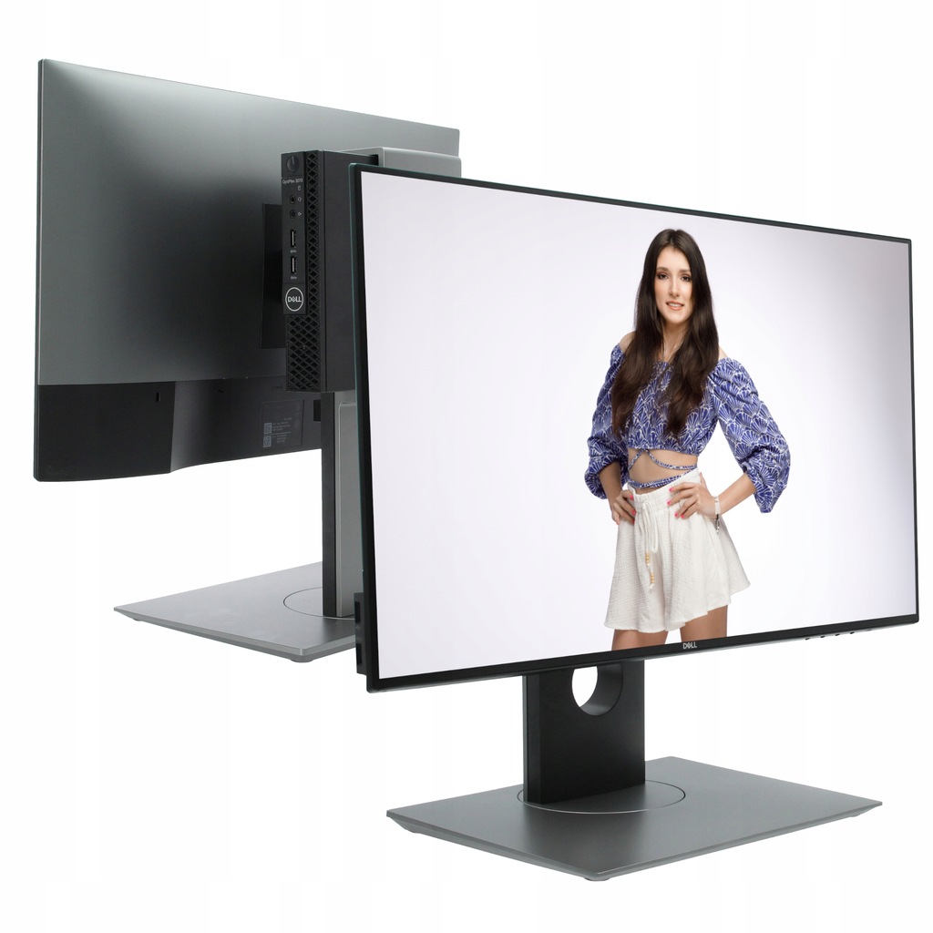 Mini PC DELL 3070 Micro Tiny-in-One 24" i5-9500T 8 GB 256 SSD Win11 ...