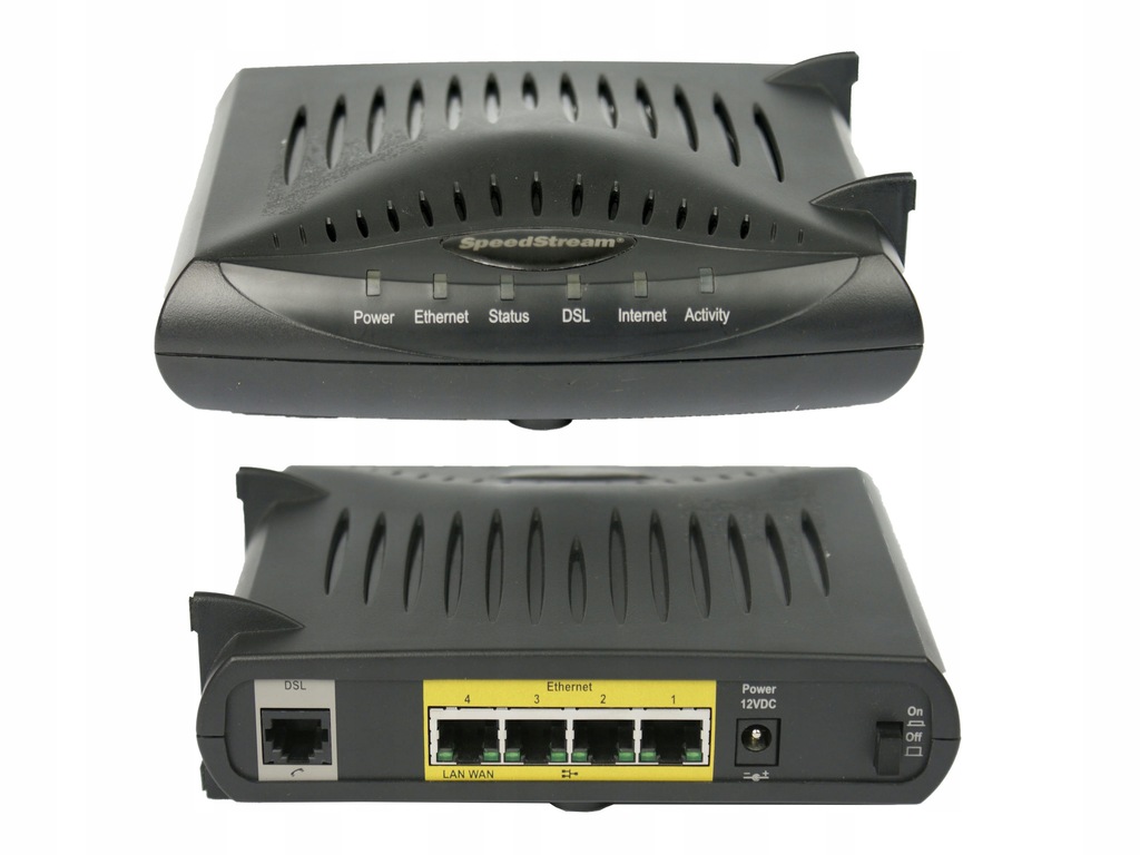 Siemens SpeedStream 5450 ADSL2+ 4x100Mbps, Analoog - 7398084468 ...