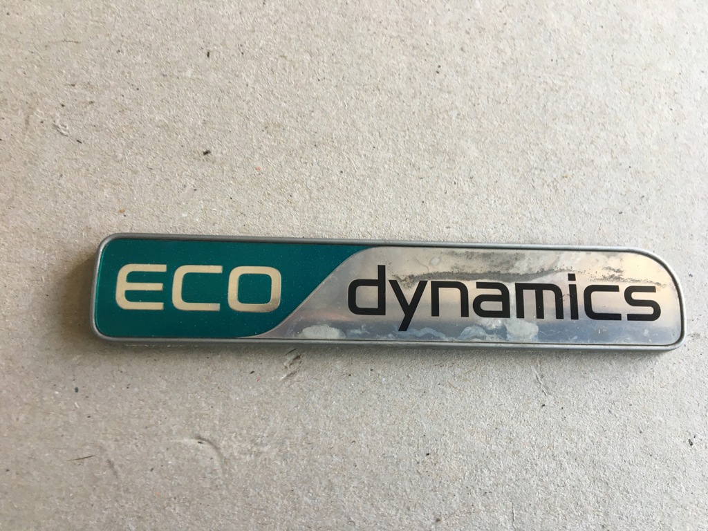 HYUNDAI KIA LOGO NAPIS EMBLEMAT ECODYNAMICS - 12370648382 - oficjalne ...