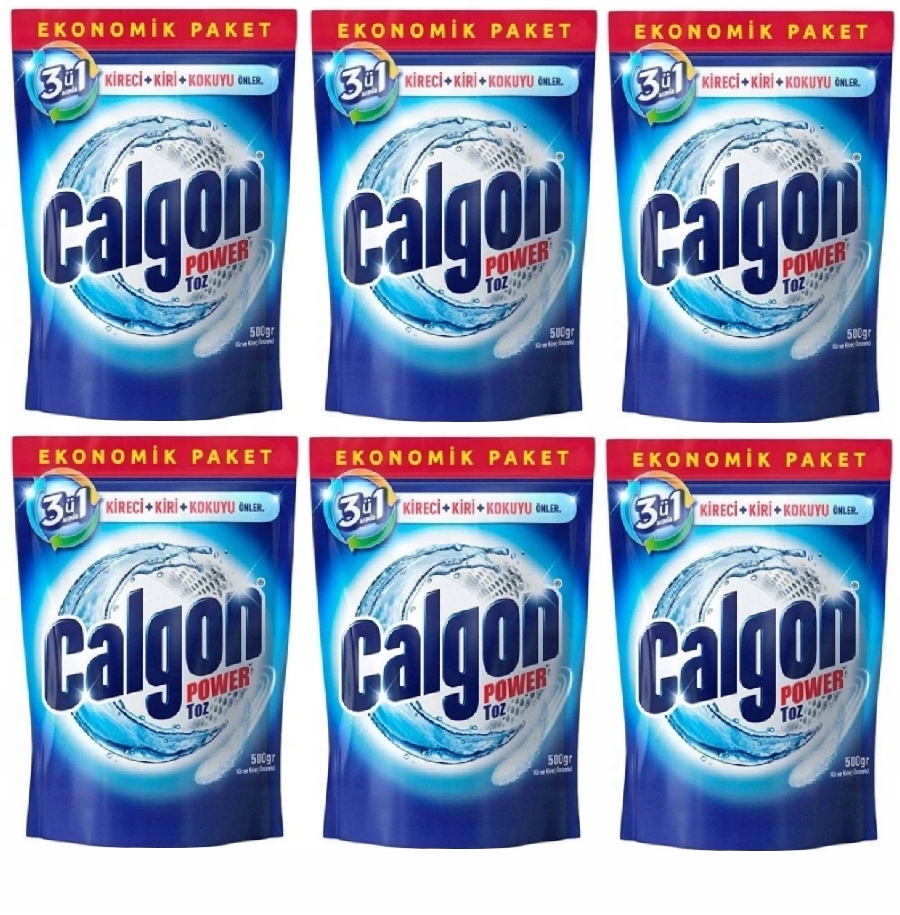 Calgon Odkamieniacz Zmiękczacz do Pralki 6x0,5kg - 12422458932 ...