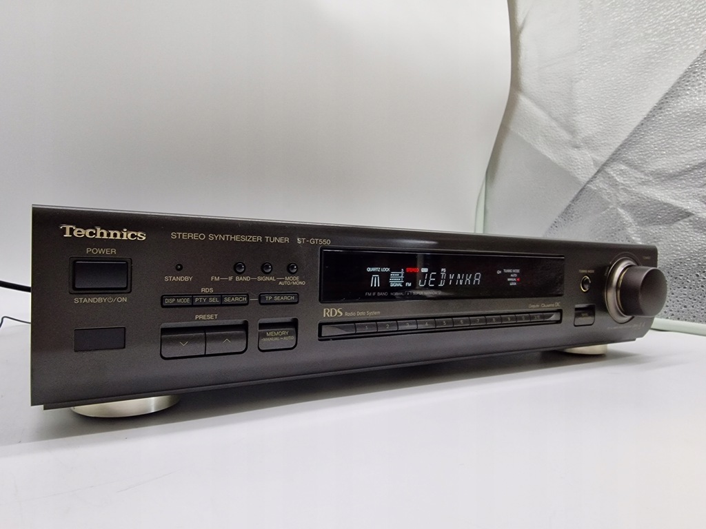 Technics ST-GT550 RDS Tuner Radiowy Po przeglądzie - 12578969707 ...