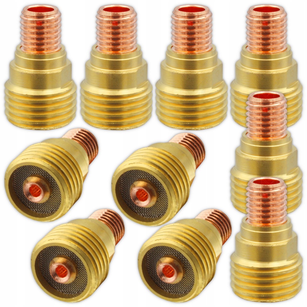 10x Soczewka gazowa TIG 2.4mm T45V44 SR9 SR20 - 11563655460 - oficjalne archiwum Allegro