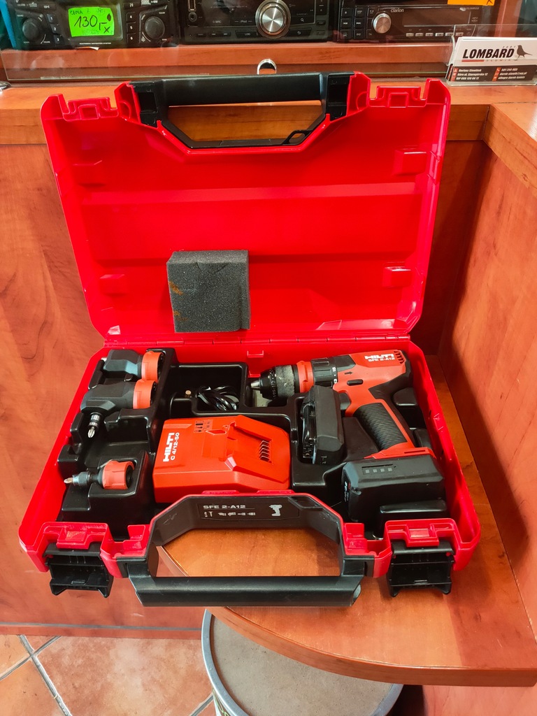 HILTI SFE 2-A12 komplet!! - 14428829312 - oficjalne archiwum Allegro
