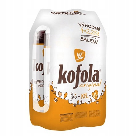 Kofola Original 4x2,25l napój gazowany cola - 13892275720 - oficjalne ...