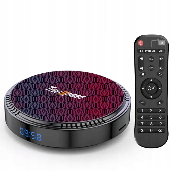 SMART BOX TV 8K 4K ANDROID 12 WIFI 6 BLUETOOTH 5.0 PRZYSTAWKA TV 2024 ...