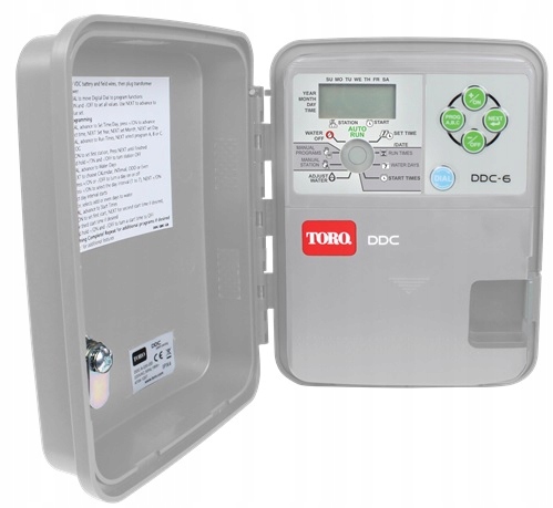 Sterownik nawadniania TORO DDC-6 Zewn 6 sekcyjny - 9440849857 ...