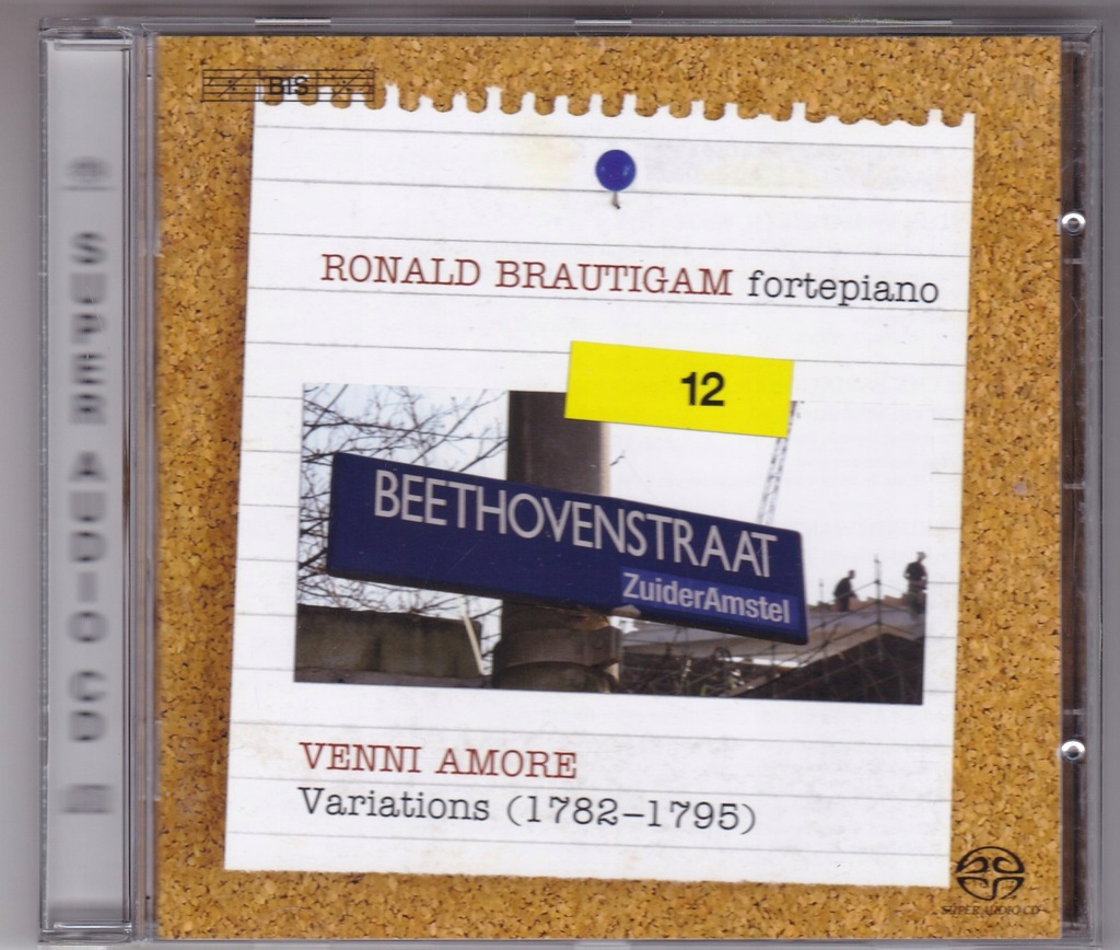 Beethoven: Variations Vol 12 Ronald Brautigam SACD - 11830817636 ...