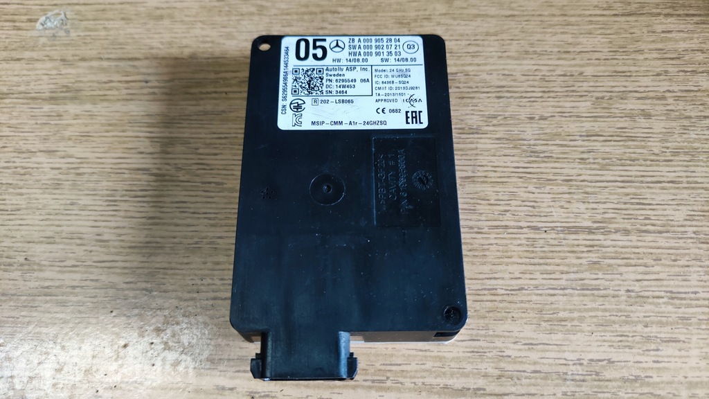 Mercedes S 222 C 205 CLA 117 RADAR 0009052804 Q3 - 13159069364 ...